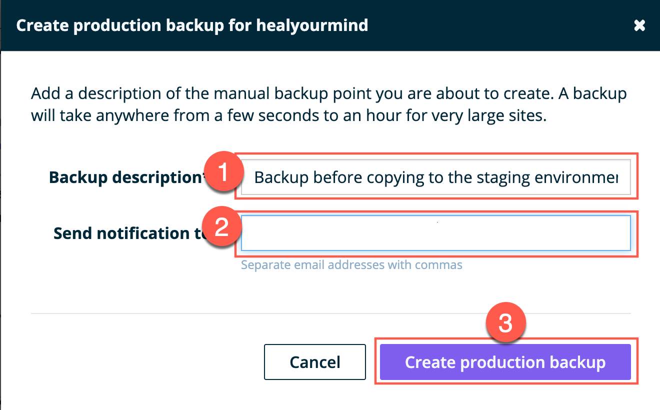 How to create staging environment in WPEngine in 3 clicks